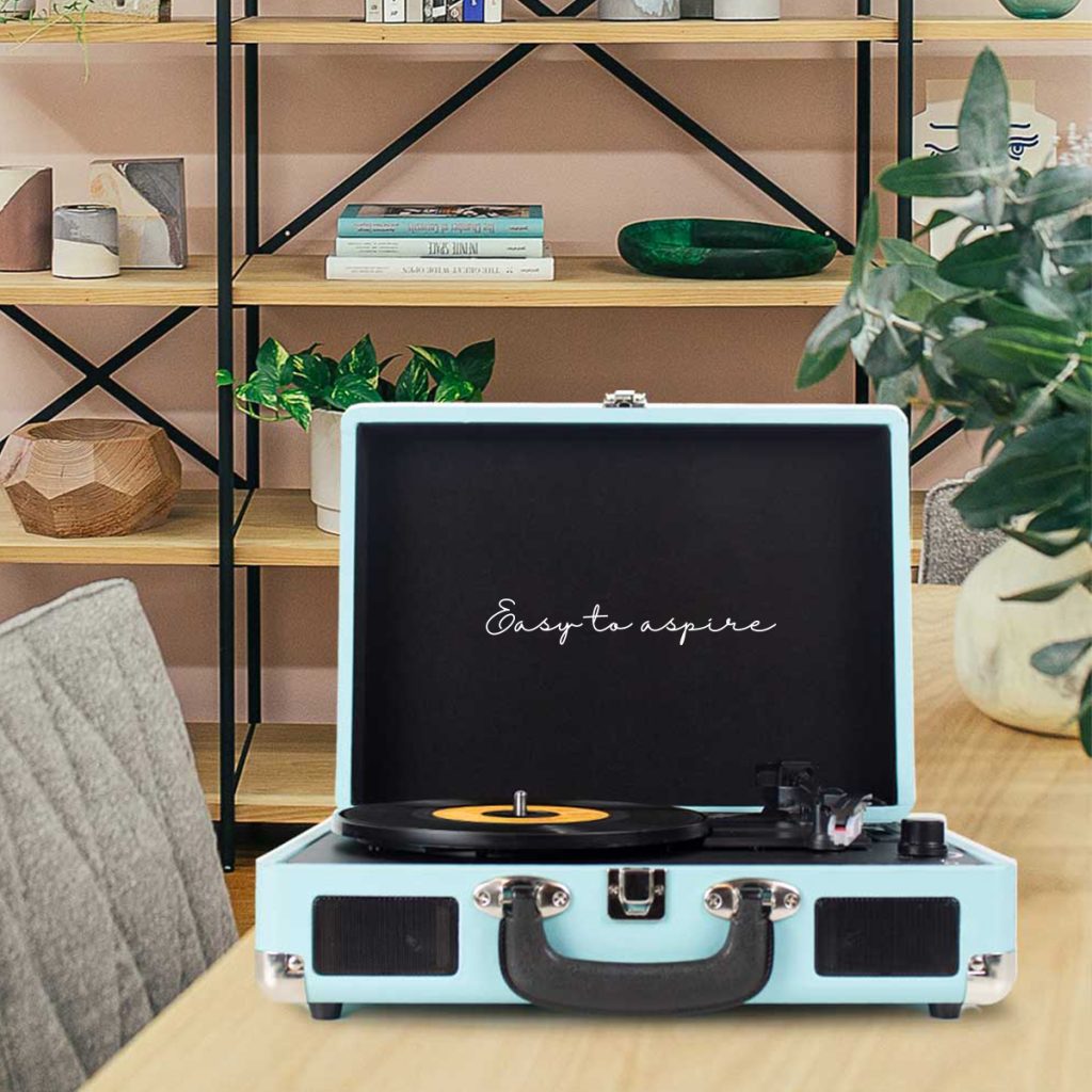 Blue Turntable | VC400 - PRIXTON