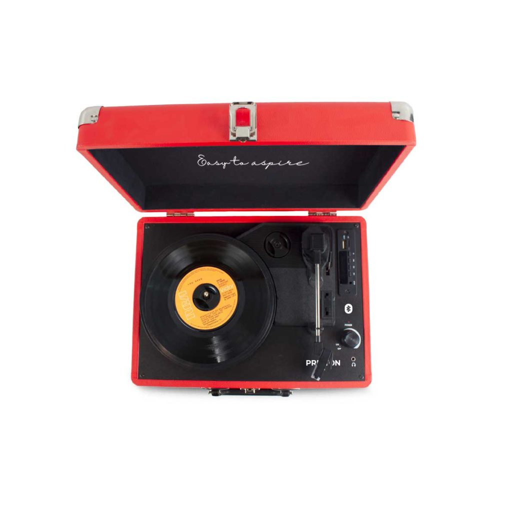 Red Turntable | VC400 - PRIXTON