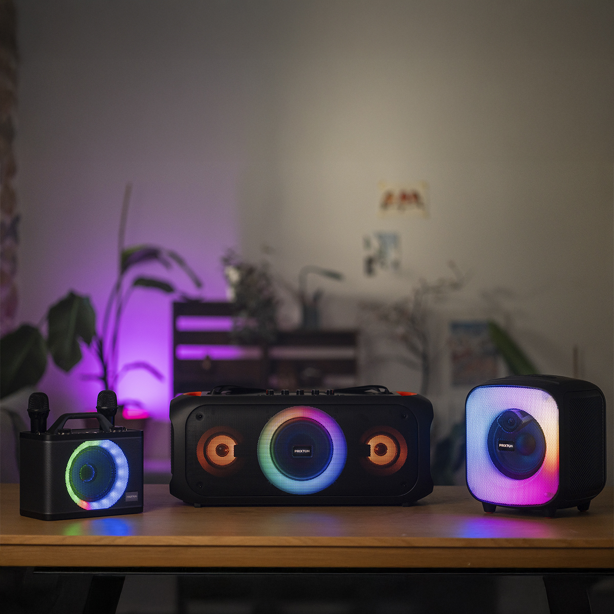 Discover the new Jaia and Jaia Max karaoke speakers PRIXTON: High power, LED lights and full ...